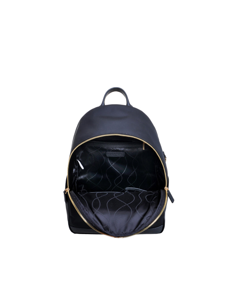 FION X The British Museum Greek Owl Jacquard with Leather Backpack ...