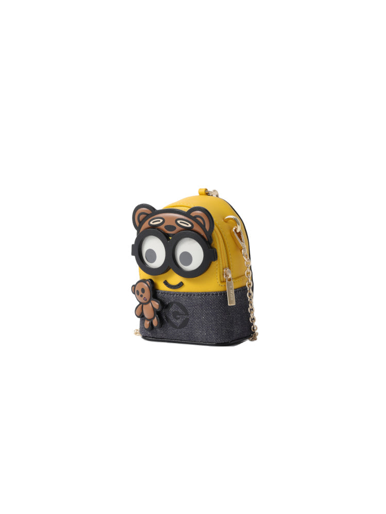 Minions Bob & Tim Denim with Leather Mini Crossbody & Shoulder Bag ...